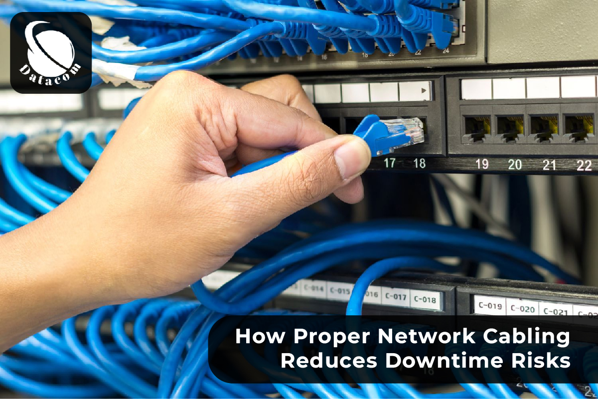 How Proper Network Cabling Reduces Downtime Risks